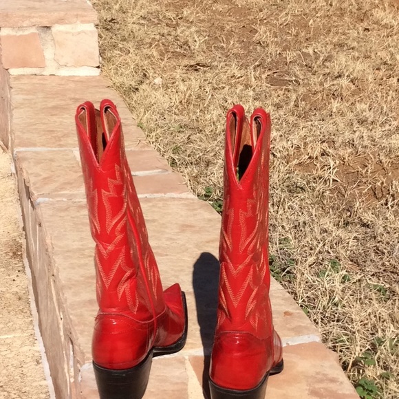 Botas | Shoes | Ladies Beautiful Eel Skin Cowboy Boots | Poshmark